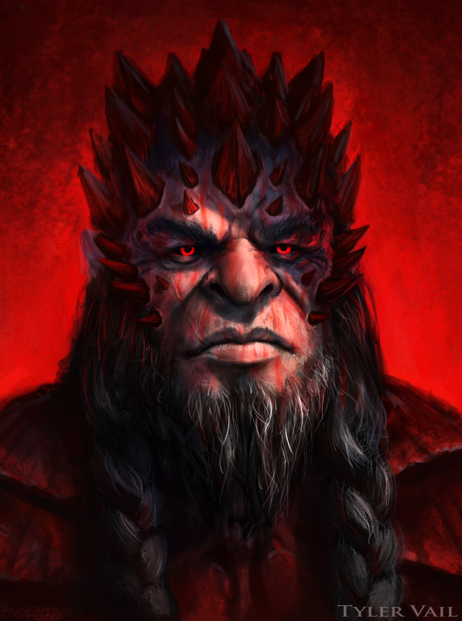 ArtStation - Lezian, The Pursuer. Stormlight Archive fan art.