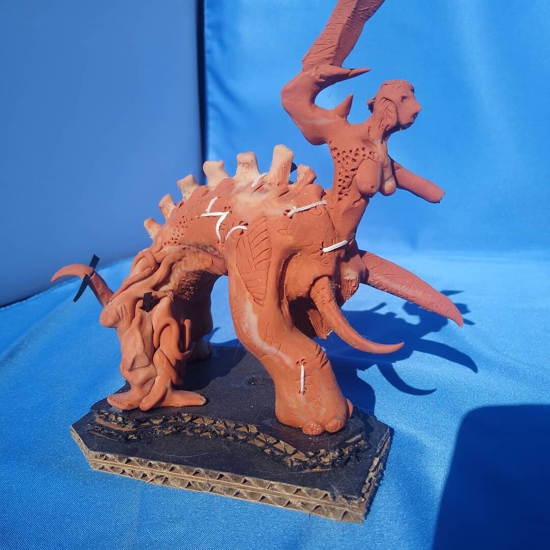 ArtStation - Zombie Elephant Centaur