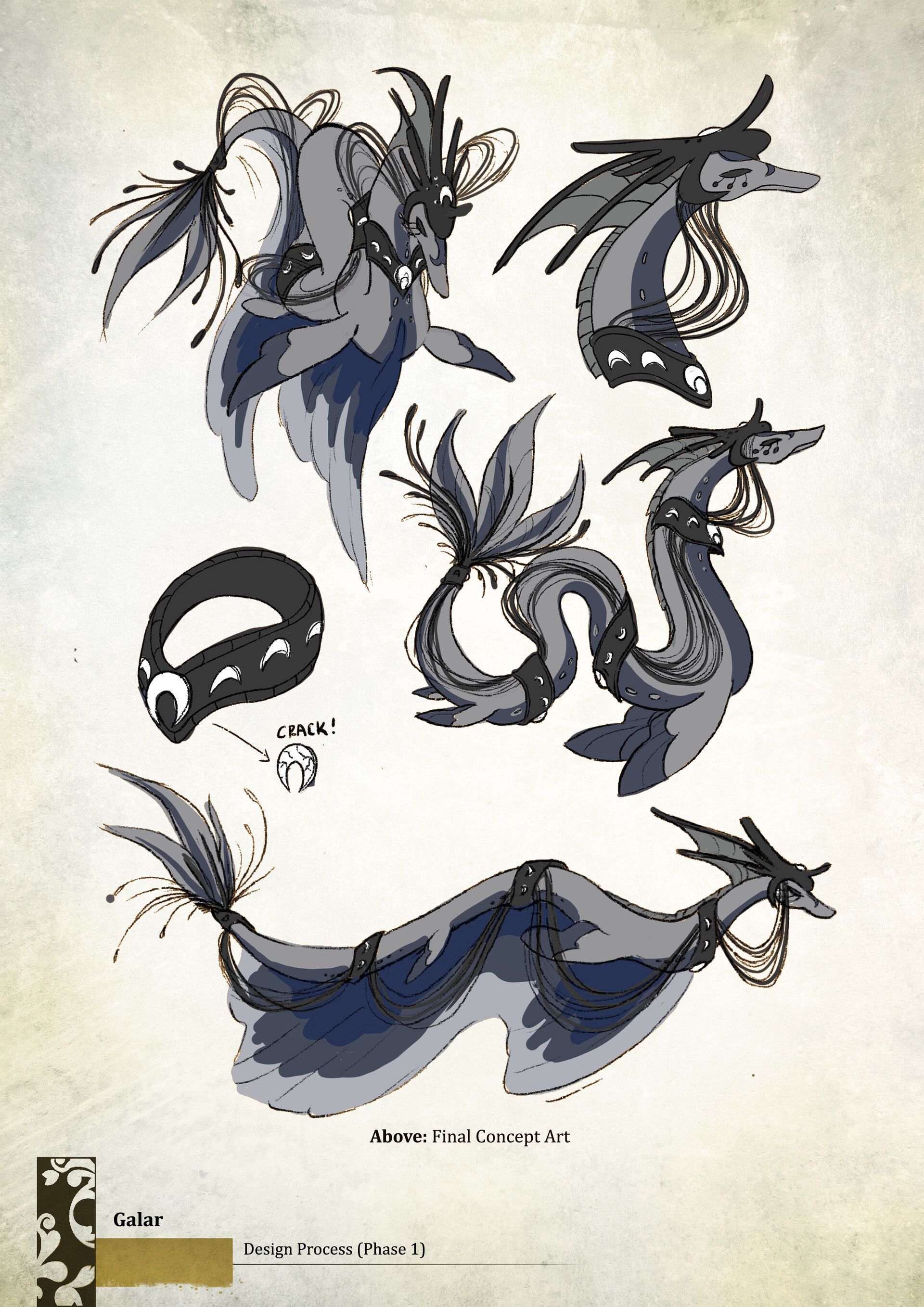 Erika Calingasan - Character design- Galar the divine