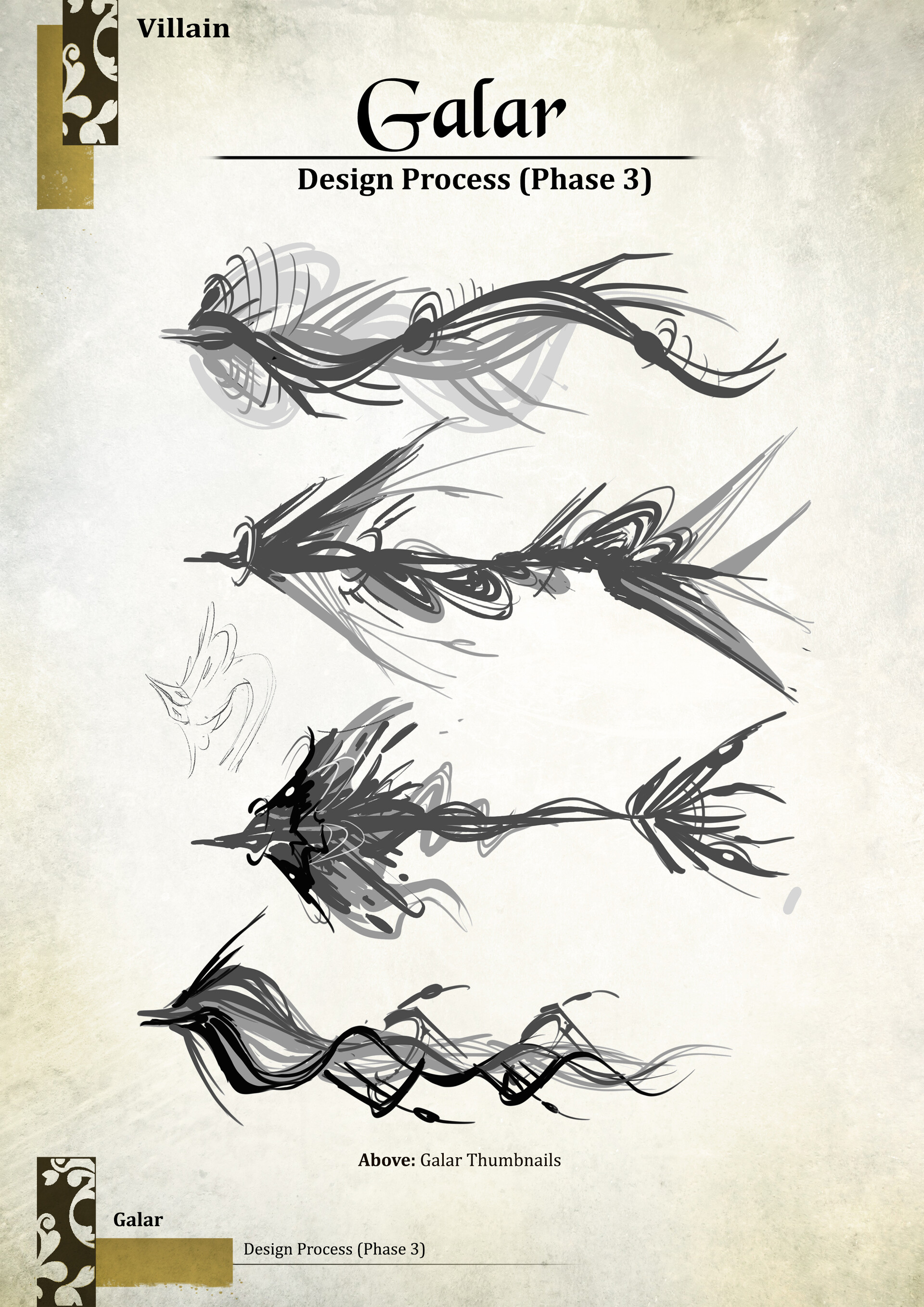 Erika Calingasan - Character design- Galar the divine