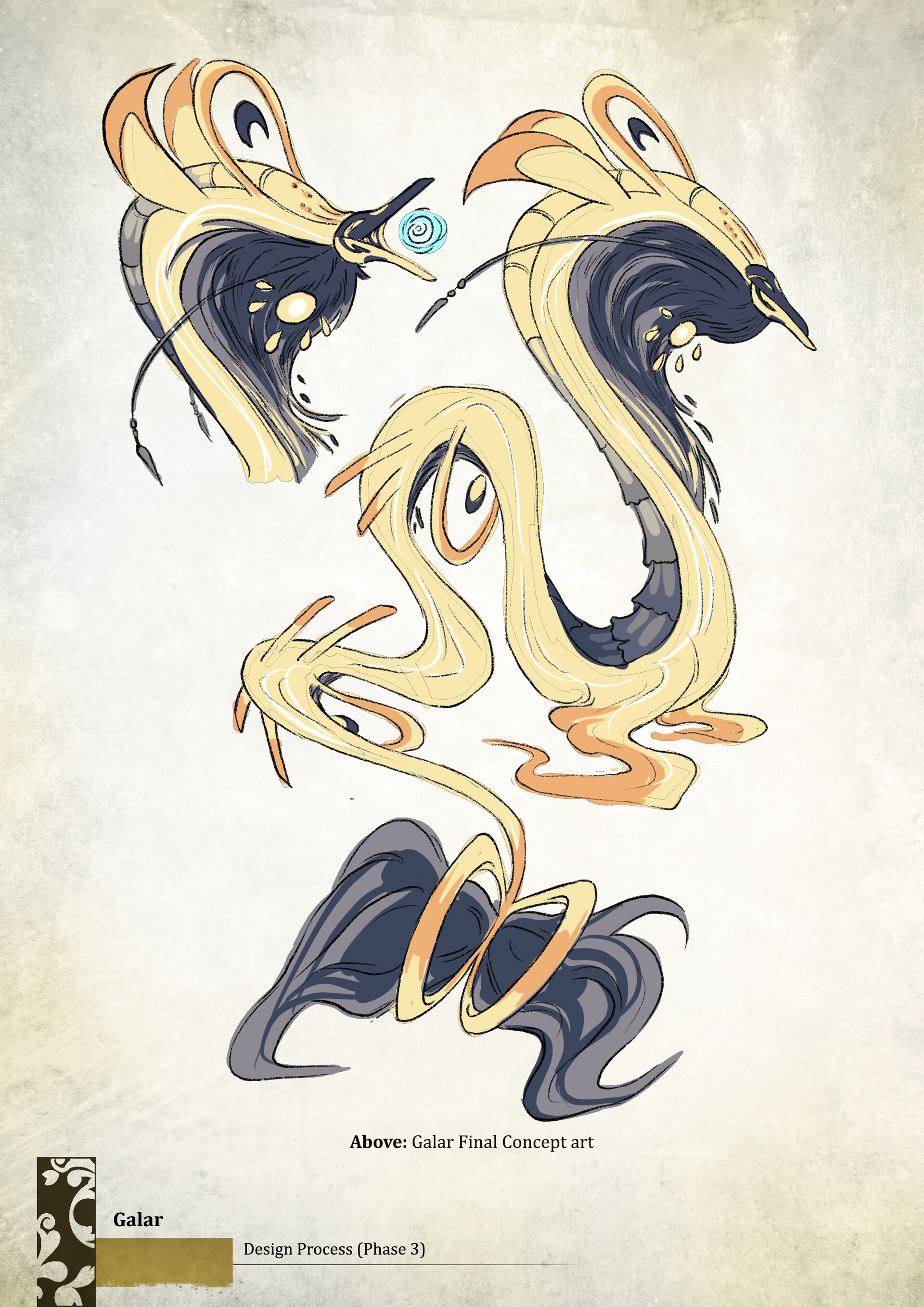 Erika Calingasan - Character design- Galar the divine