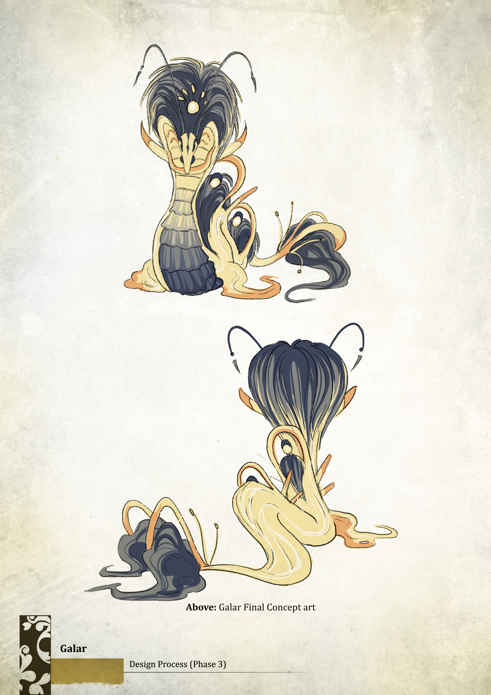 Erika Calingasan - Character design- Galar the divine