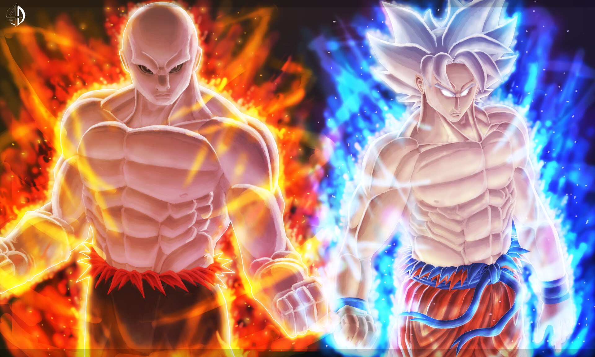 ArtStation - Jiren V Goku