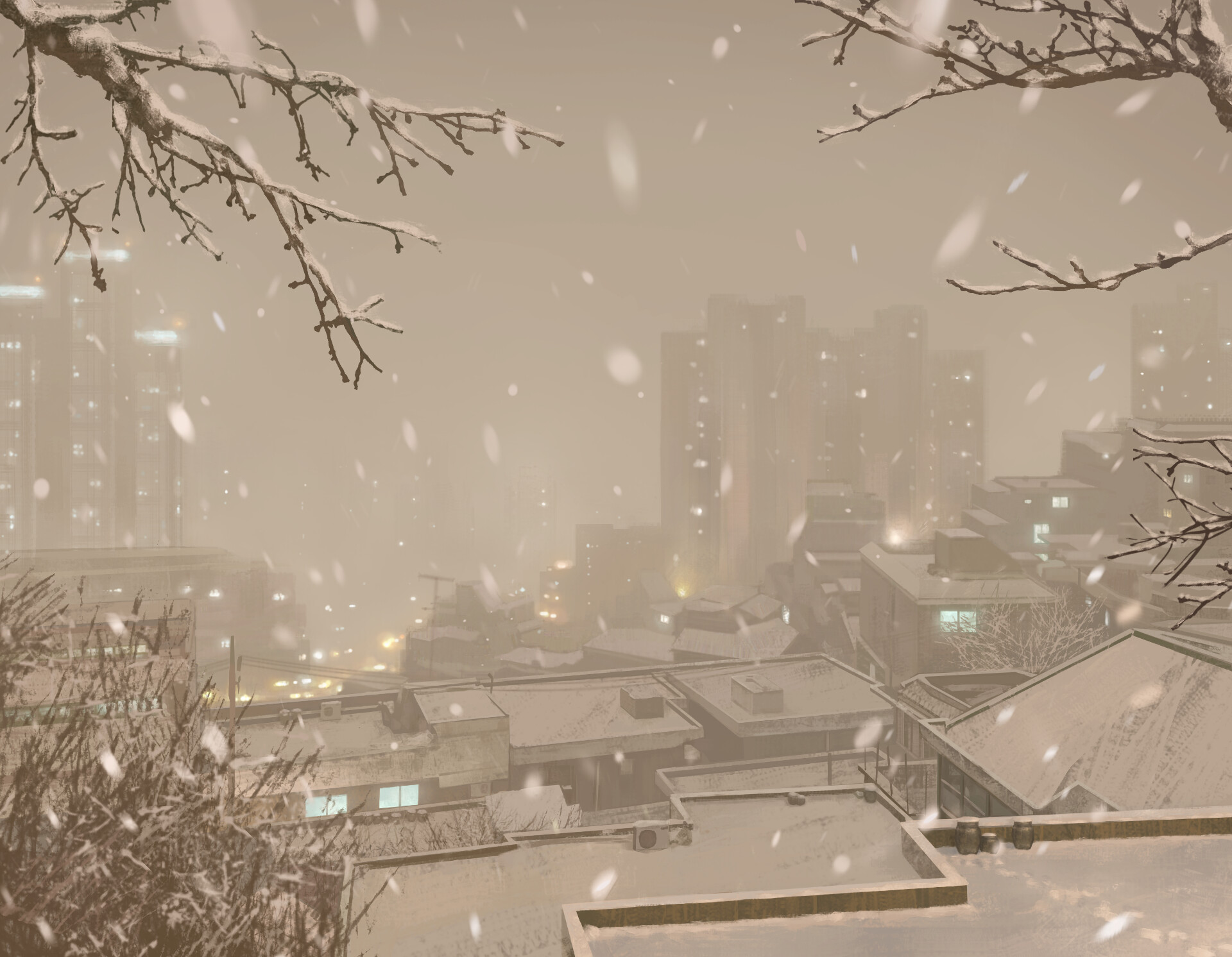 ArtStation - Snowstorm