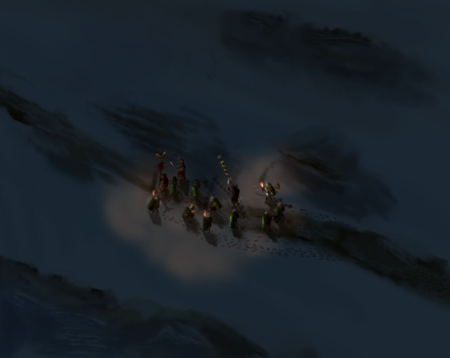 ArtStation - Roman soldiers in winter