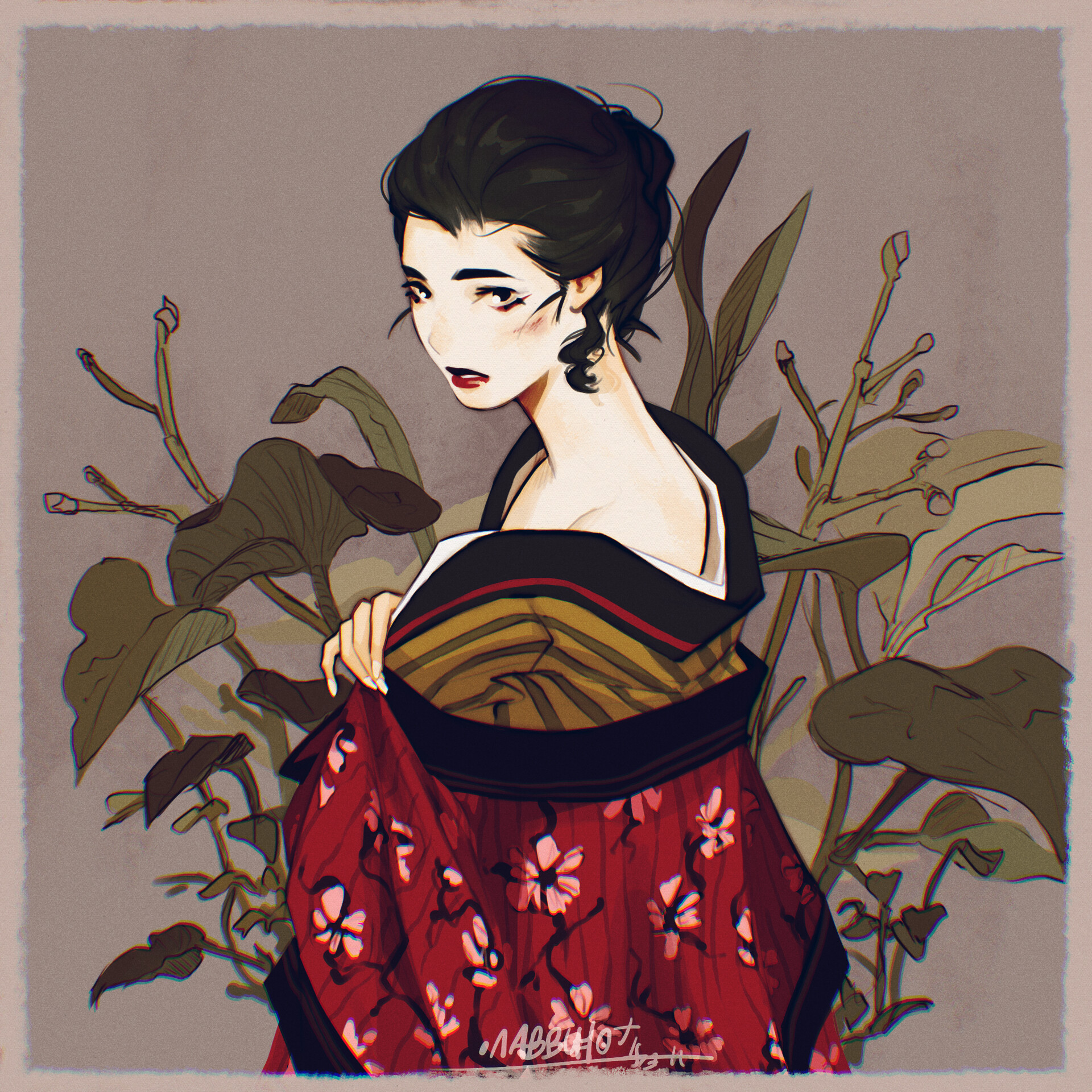 ArtStation - Arisa Portrait - L5R