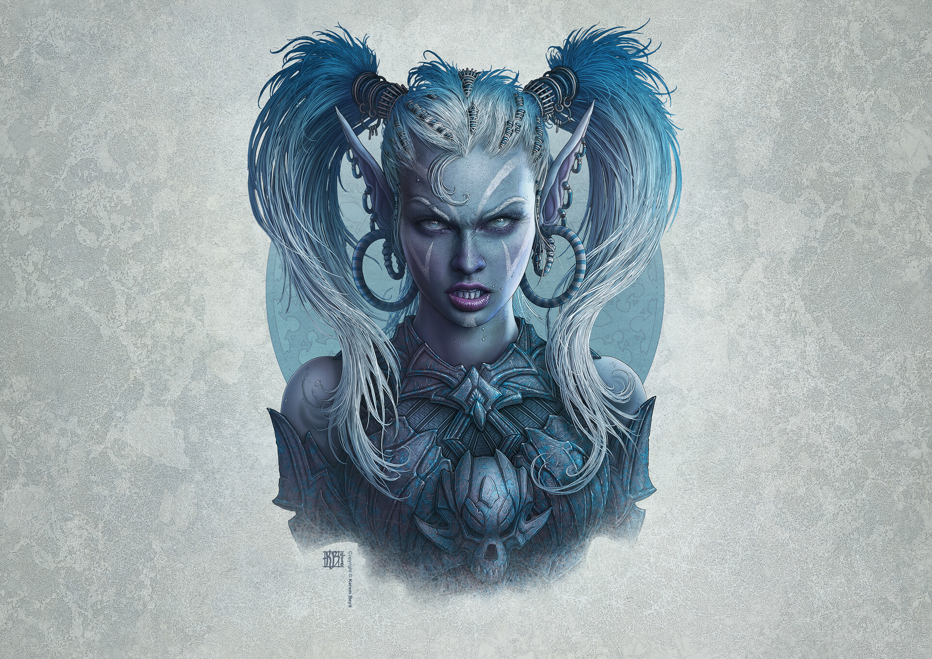 ArtStation - KB Elf Series