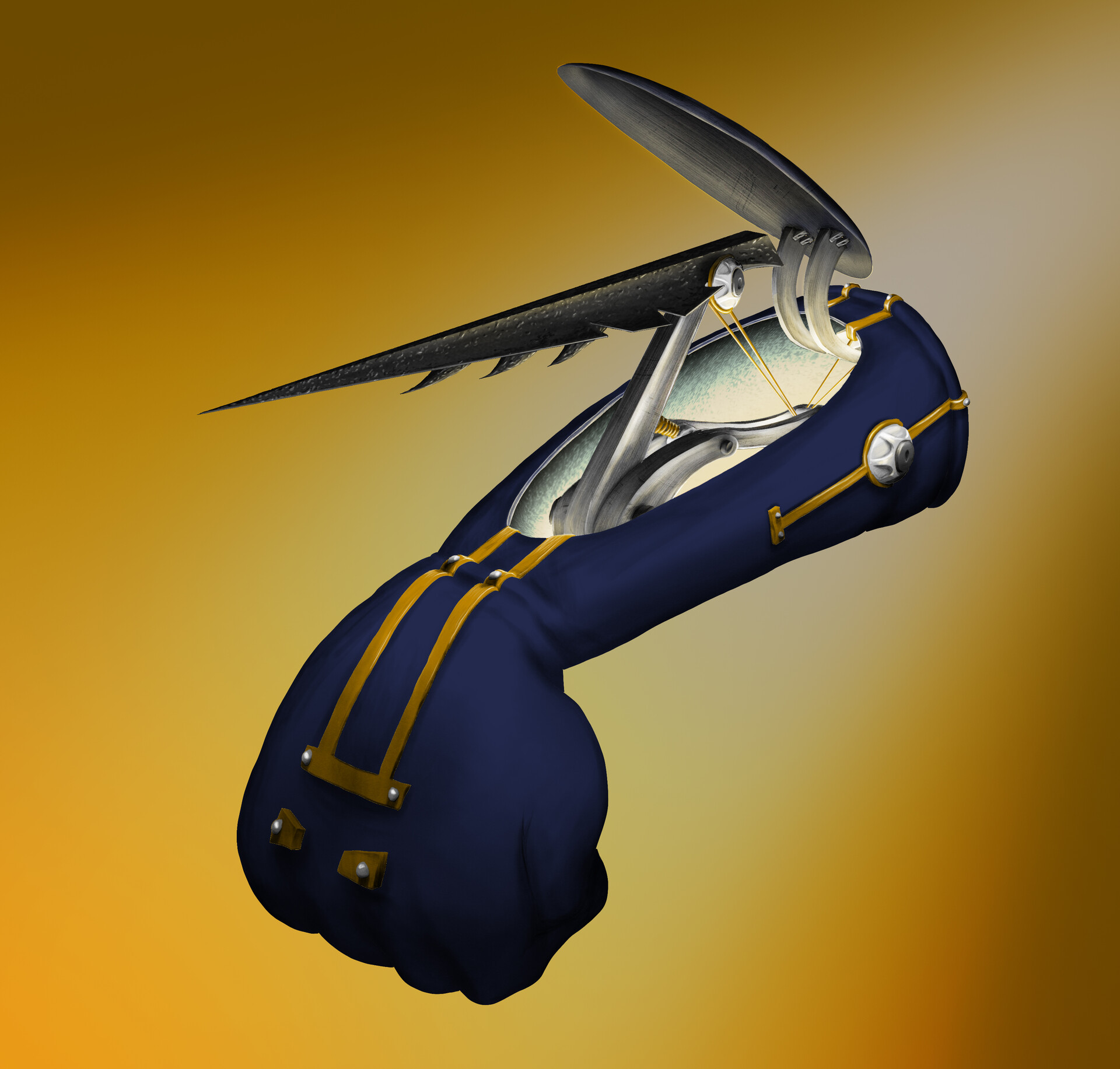 ArtStation - Mini Mantis blade