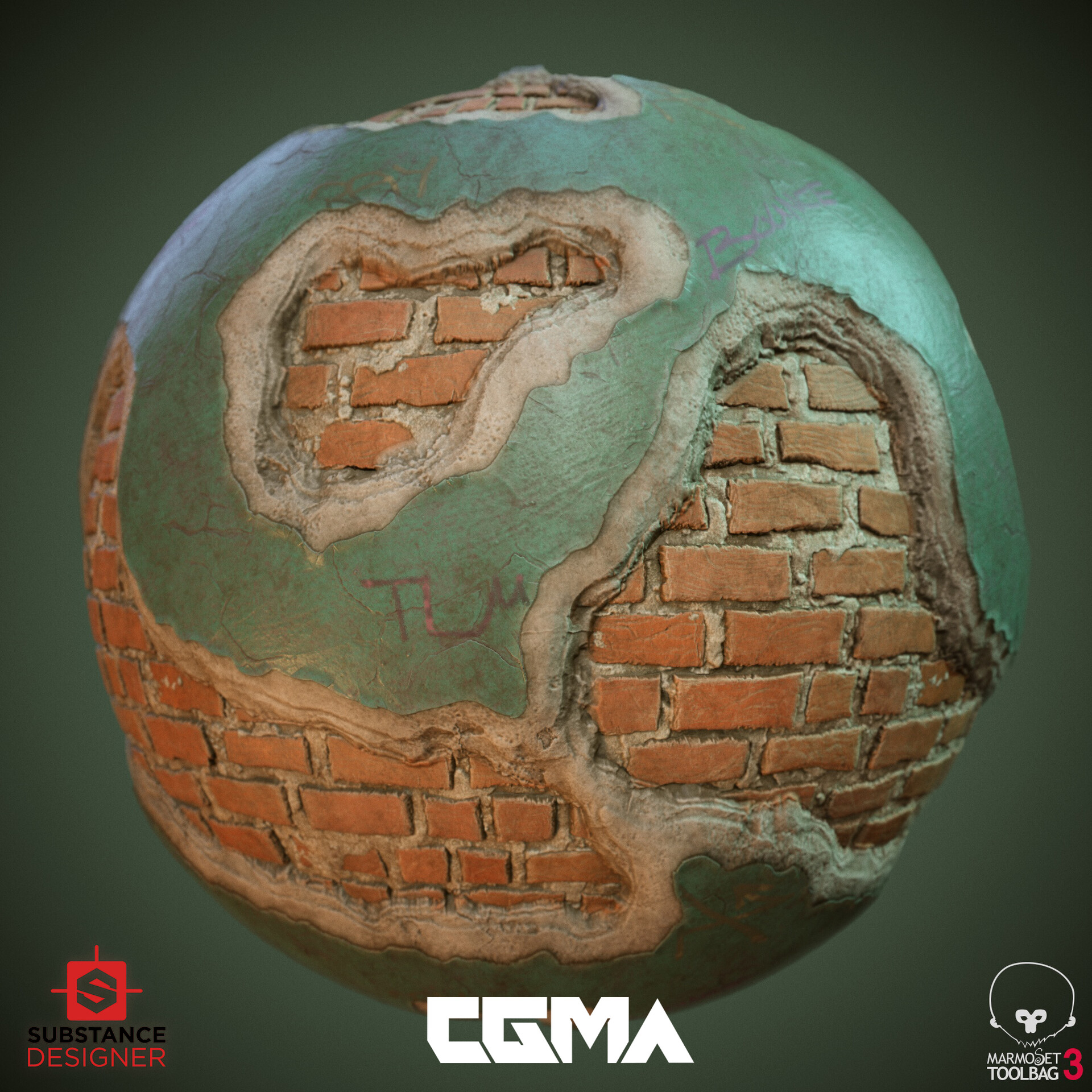 ArtStation - Plaster Wall