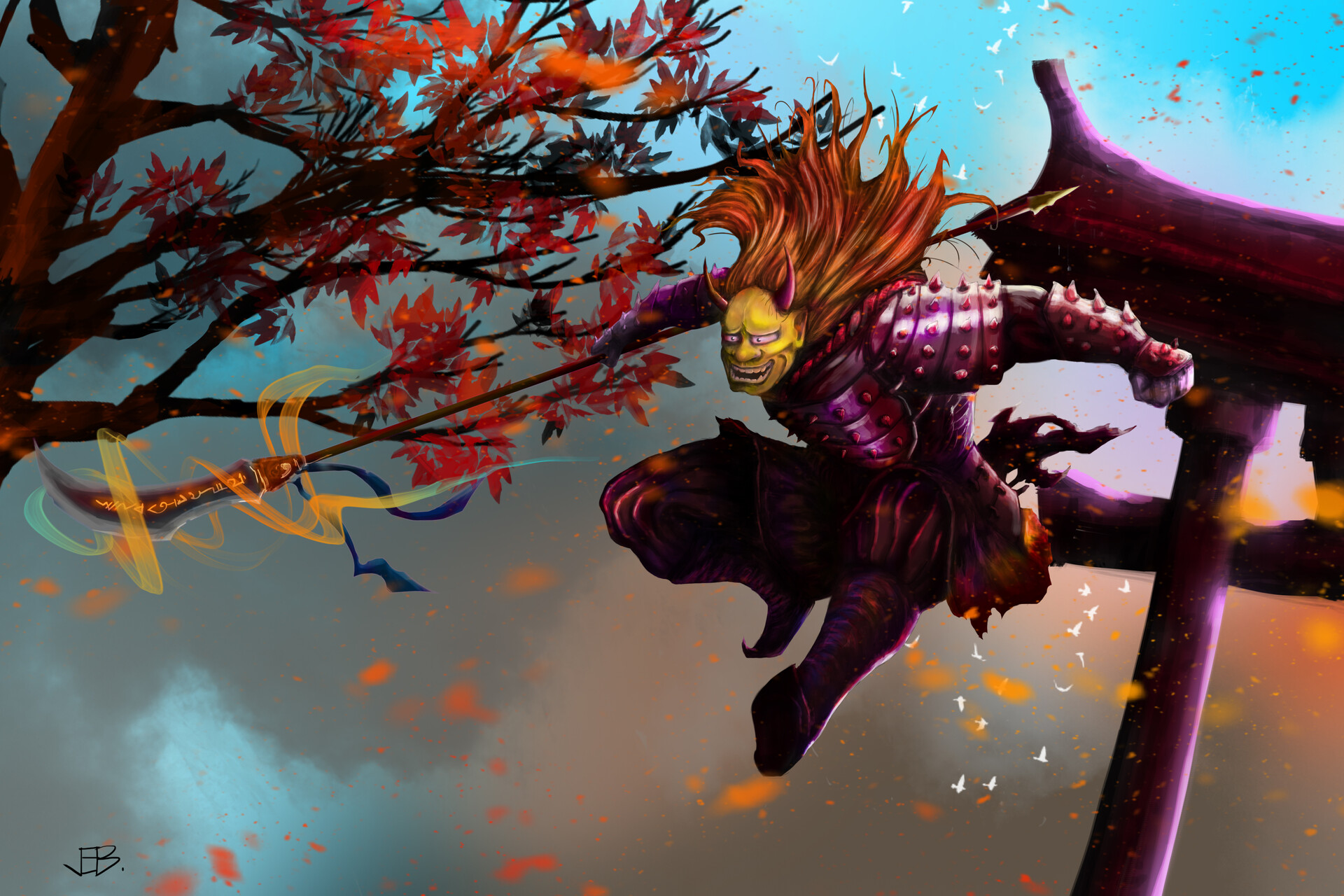 ArtStation - Yokai Concept Art