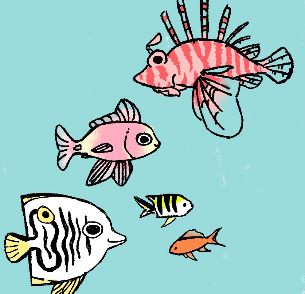 ArtStation - Fish Friends