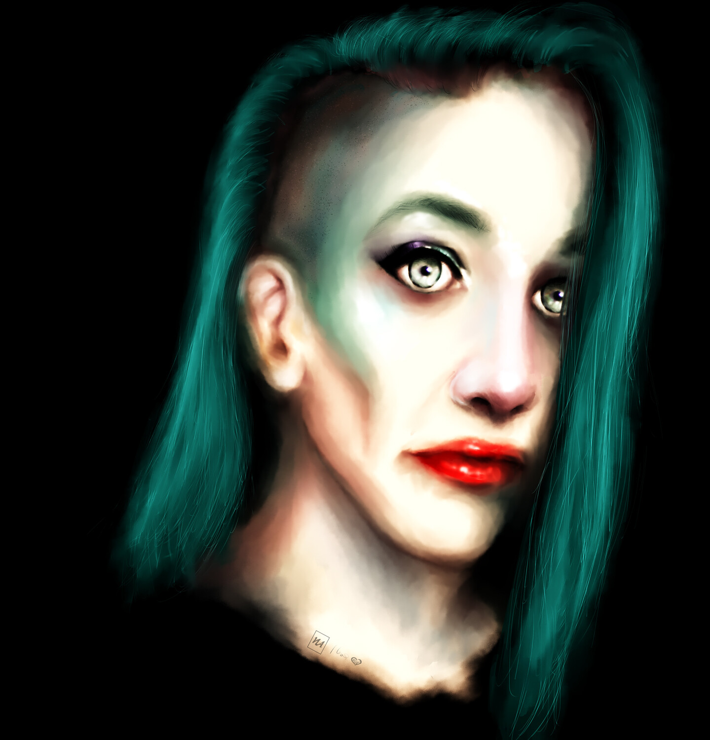 ArtStation - Pandorya as Cyberpunk