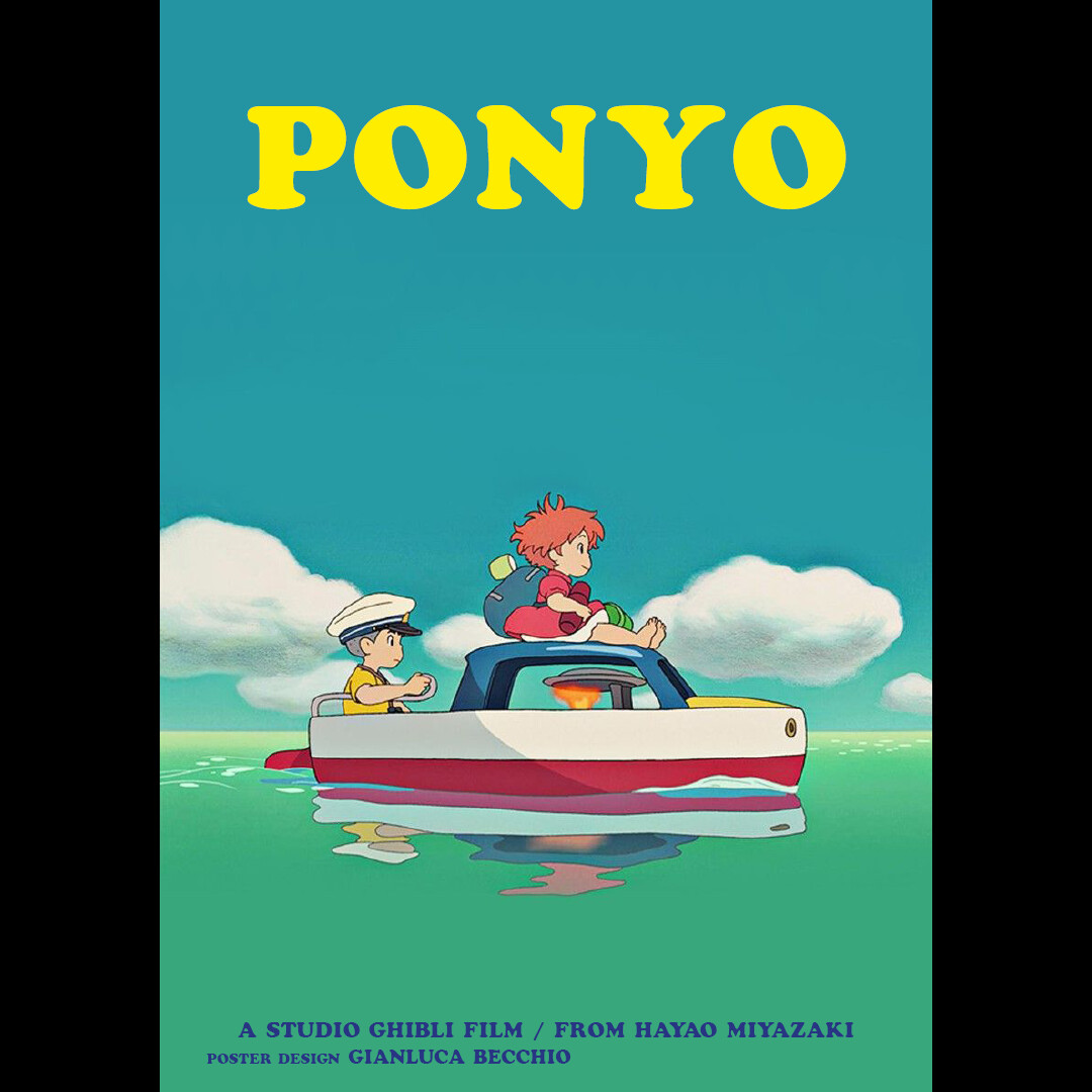 Ponyo Poster