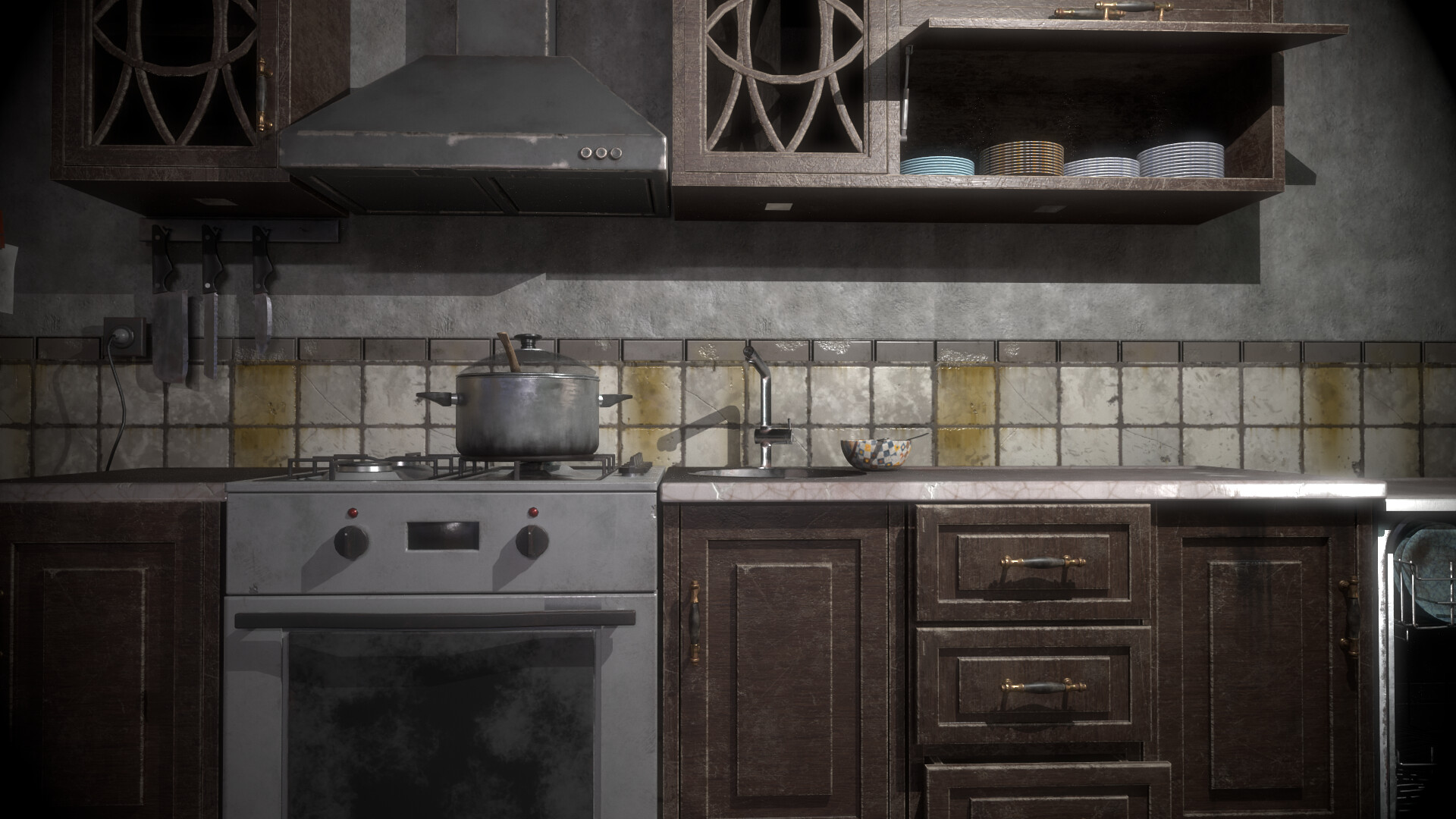 ArtStation - Horror Game Modeling