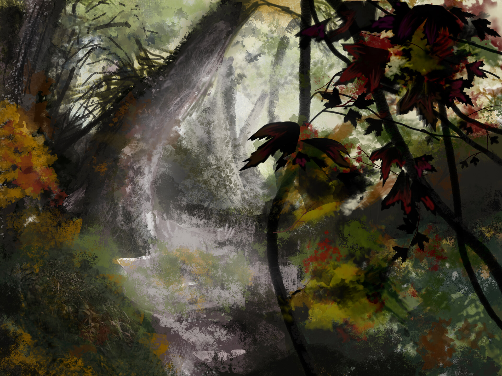 ArtStation - Trek to Alborz Mountains