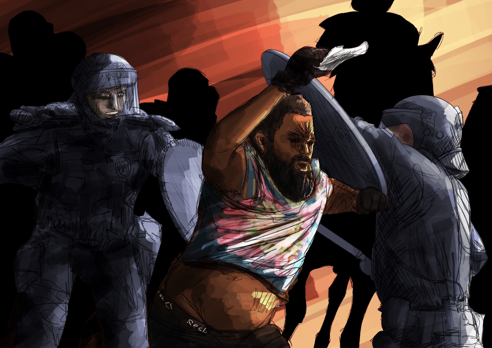 ArtStation - protests