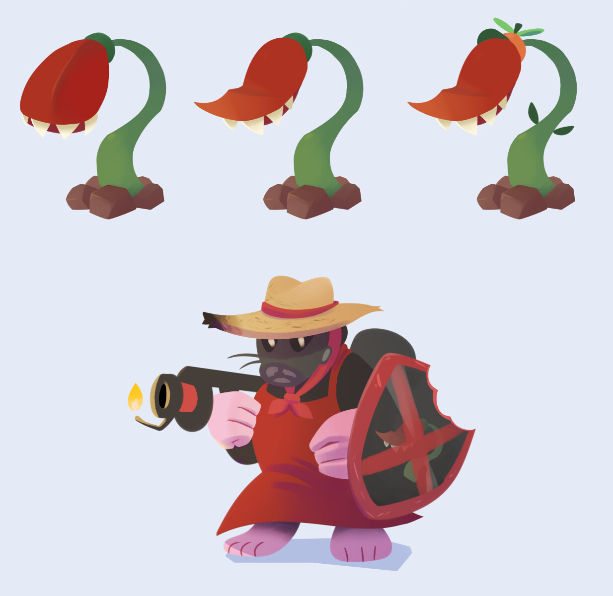 ArtStation - Raid Party - Enemy concept art