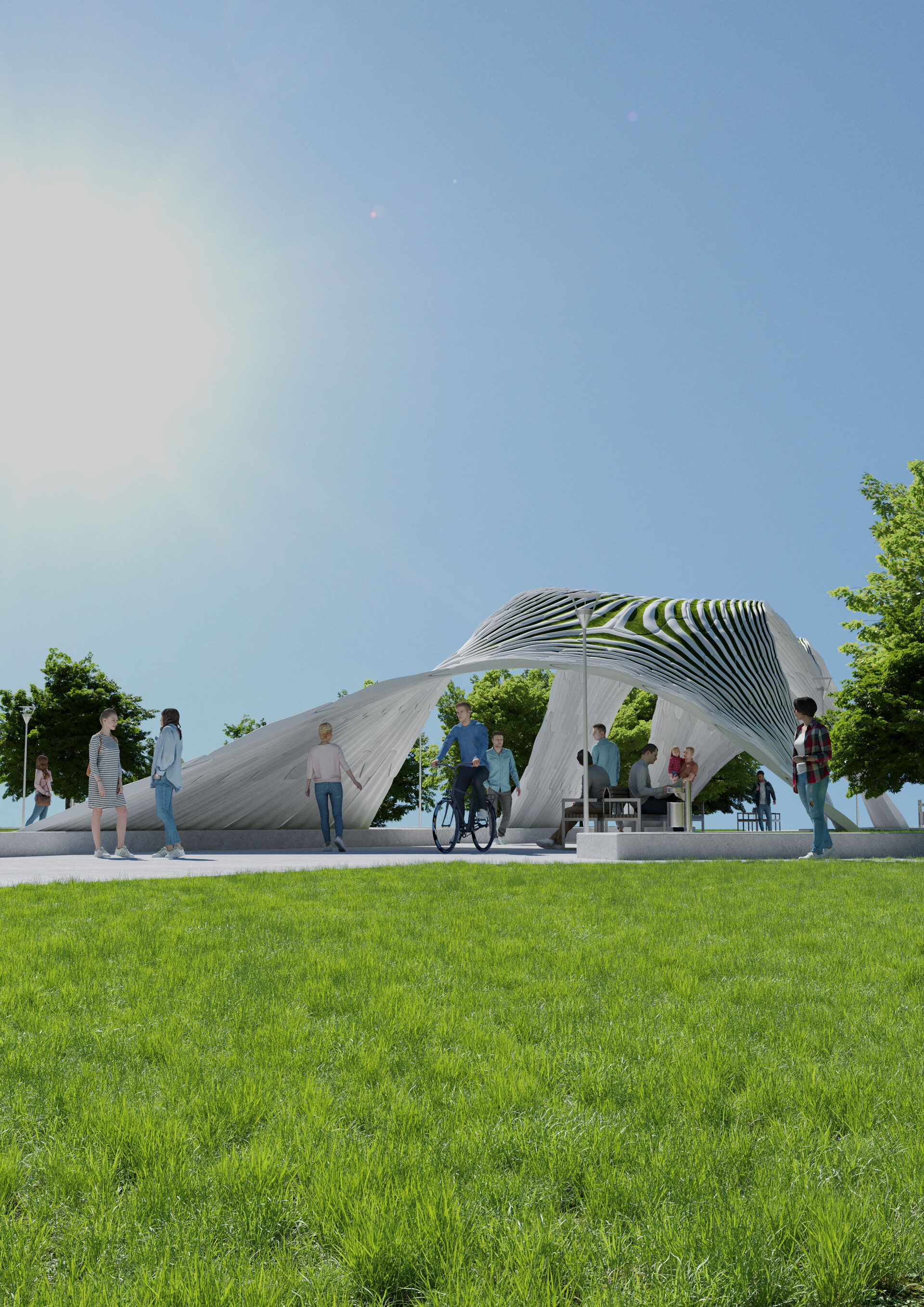 ArtStation - Pavilion Concept