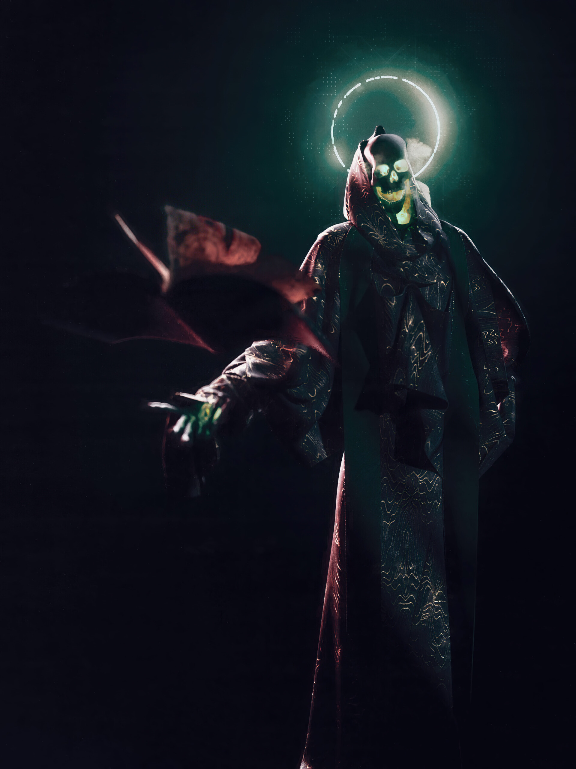 ArtStation - Skeleton Necromancer