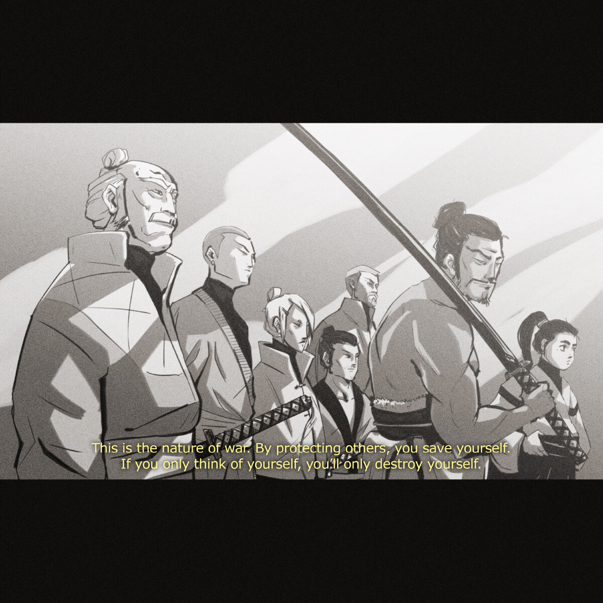 ArtStation - Seven Samurai