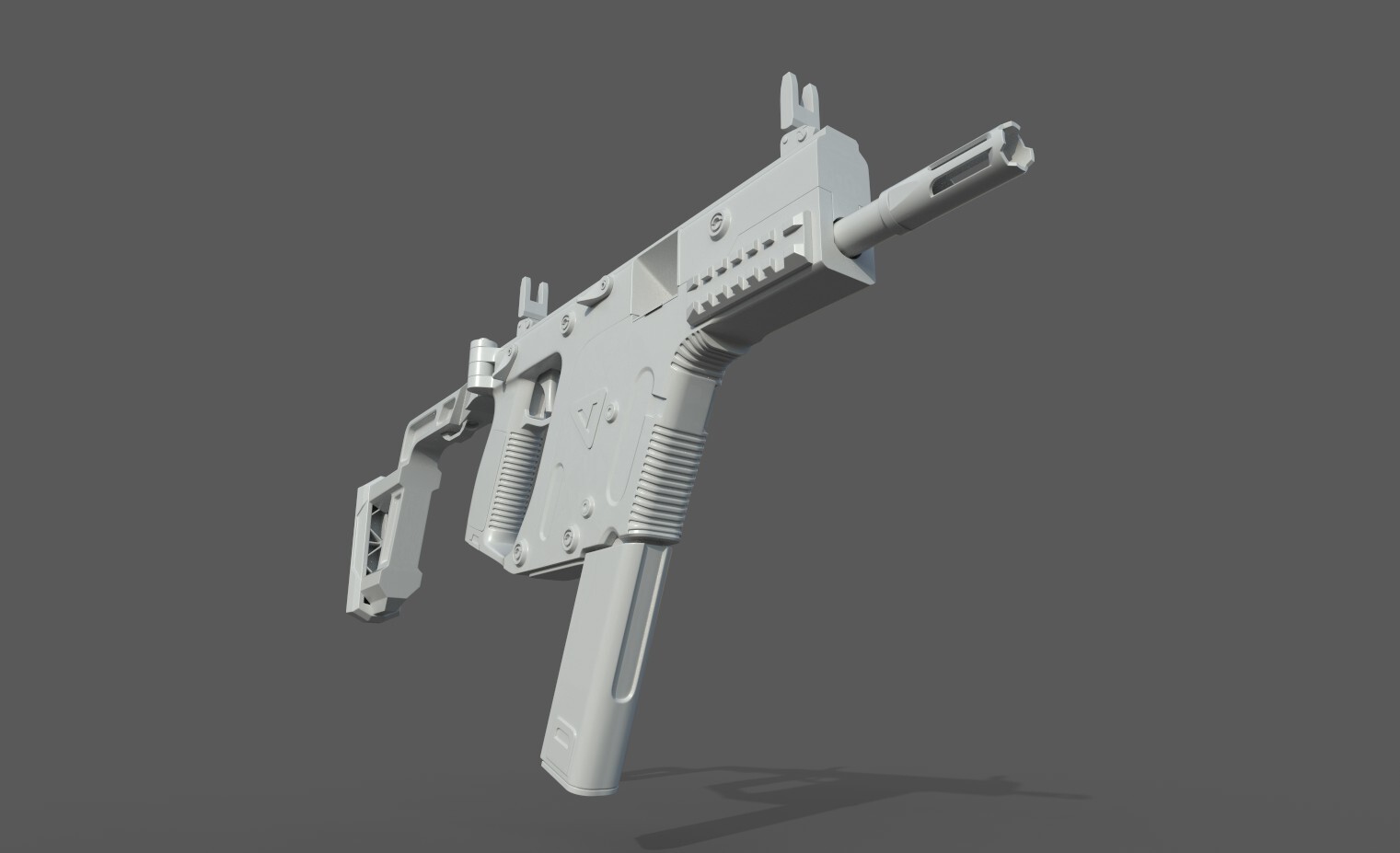 ArtStation - Kriss Vector Gun ( WIP )
