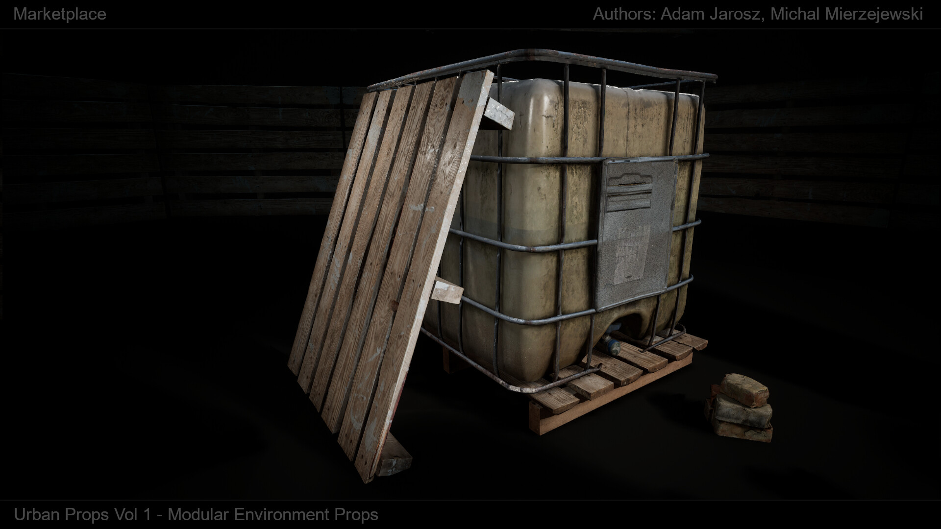 Scans Factory - [UE4][SCANS] Urban Props Vol. 1