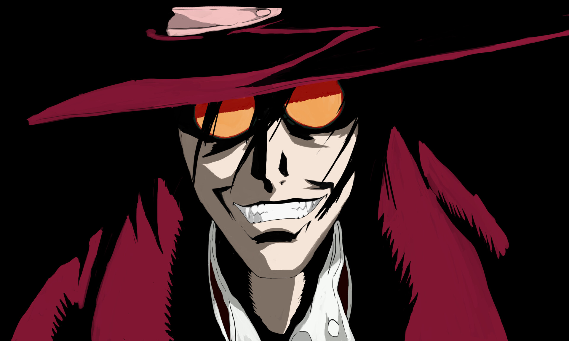 alucard smile hellsing