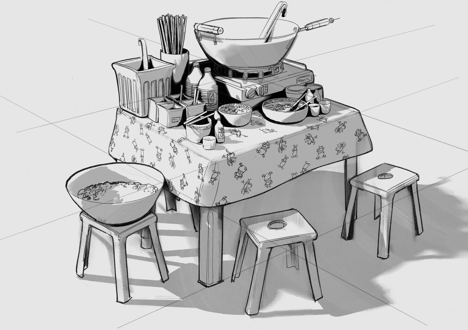 ArtStation - Table props