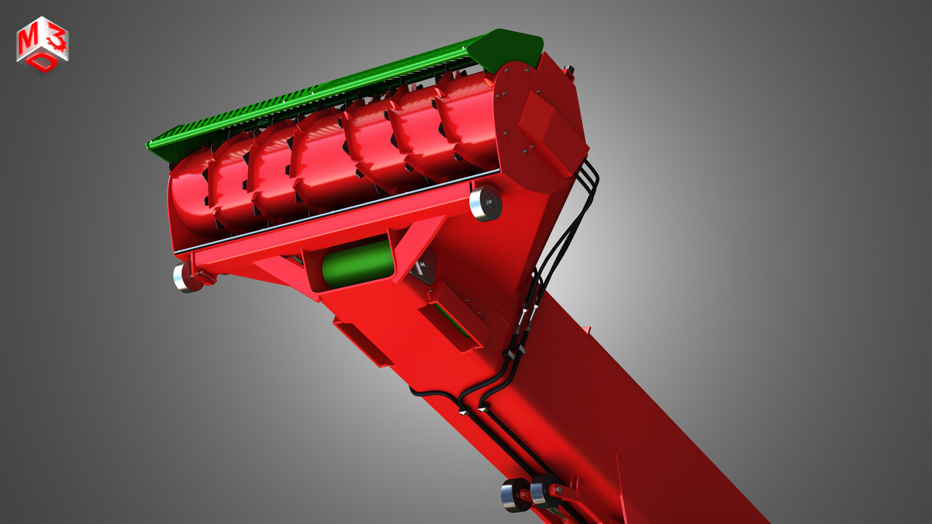 Markos 3d - Fodder Mixing Wagon 1402sf picking up