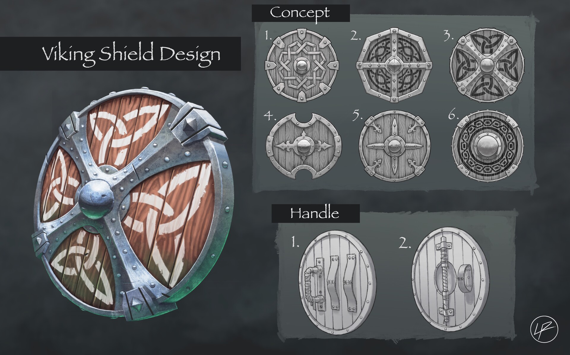 Lucas Robert - Viking Shield Design