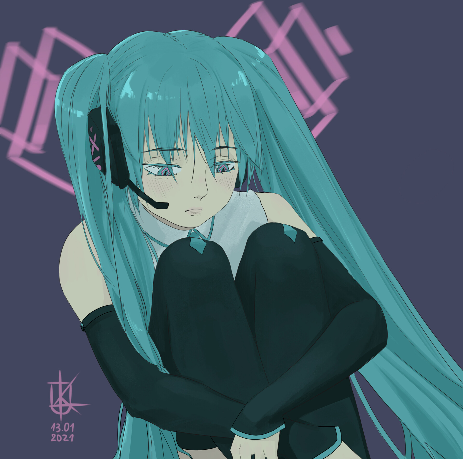 Miku Hatsune Sad
