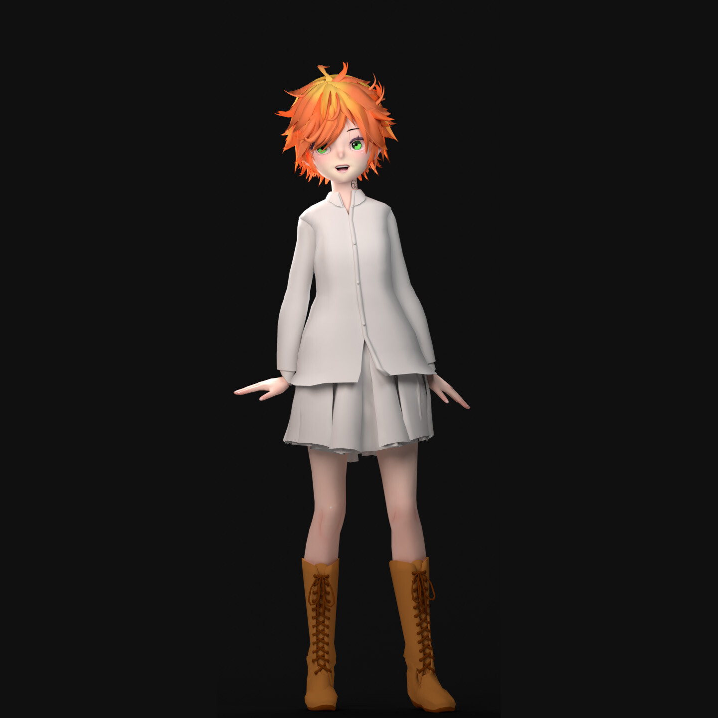 ArtStation - Emma [ The promised neverland ]