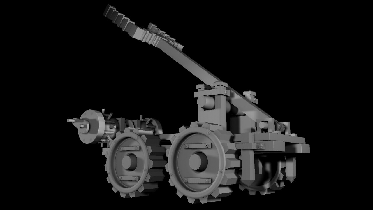 ArtStation - Maya Catapult