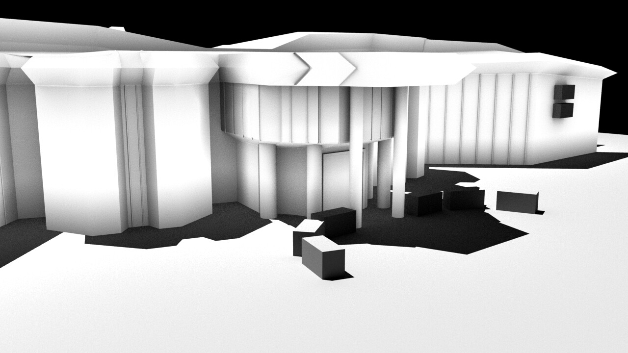 Cameron Russell - Early renders of a building Cameron Russell - Early renders of a building