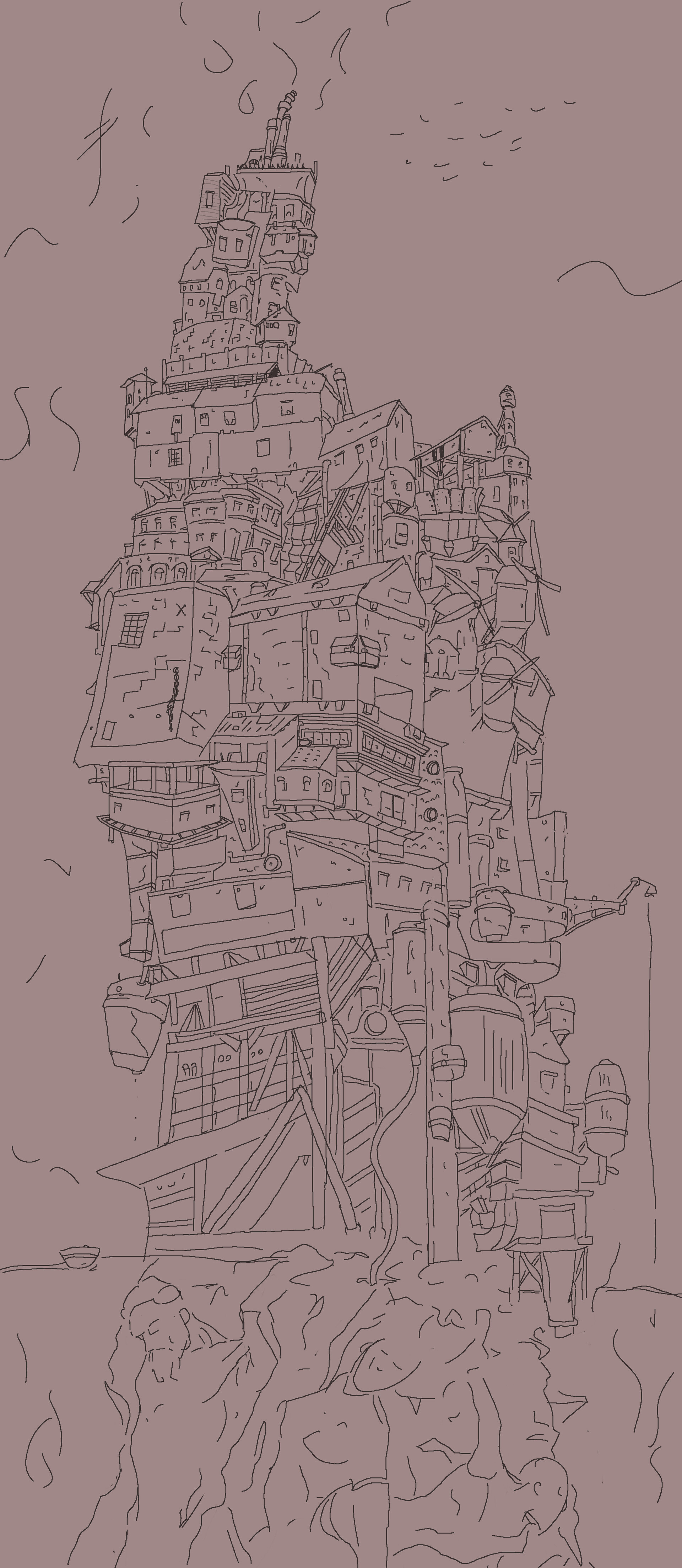 ArtStation - The city of Isaura