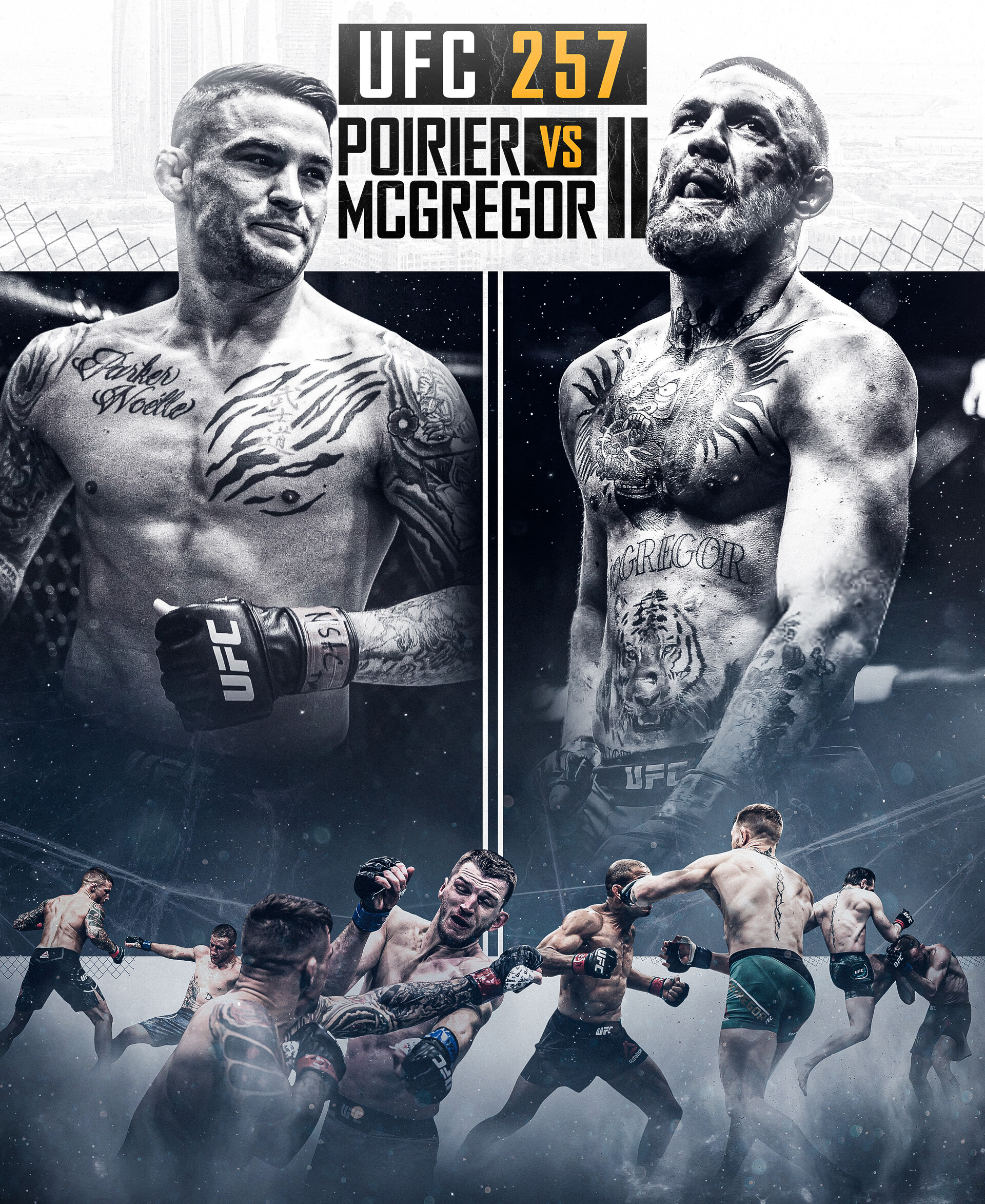 ArtStation - POIRIER vs McGREGOR 2 POSTER