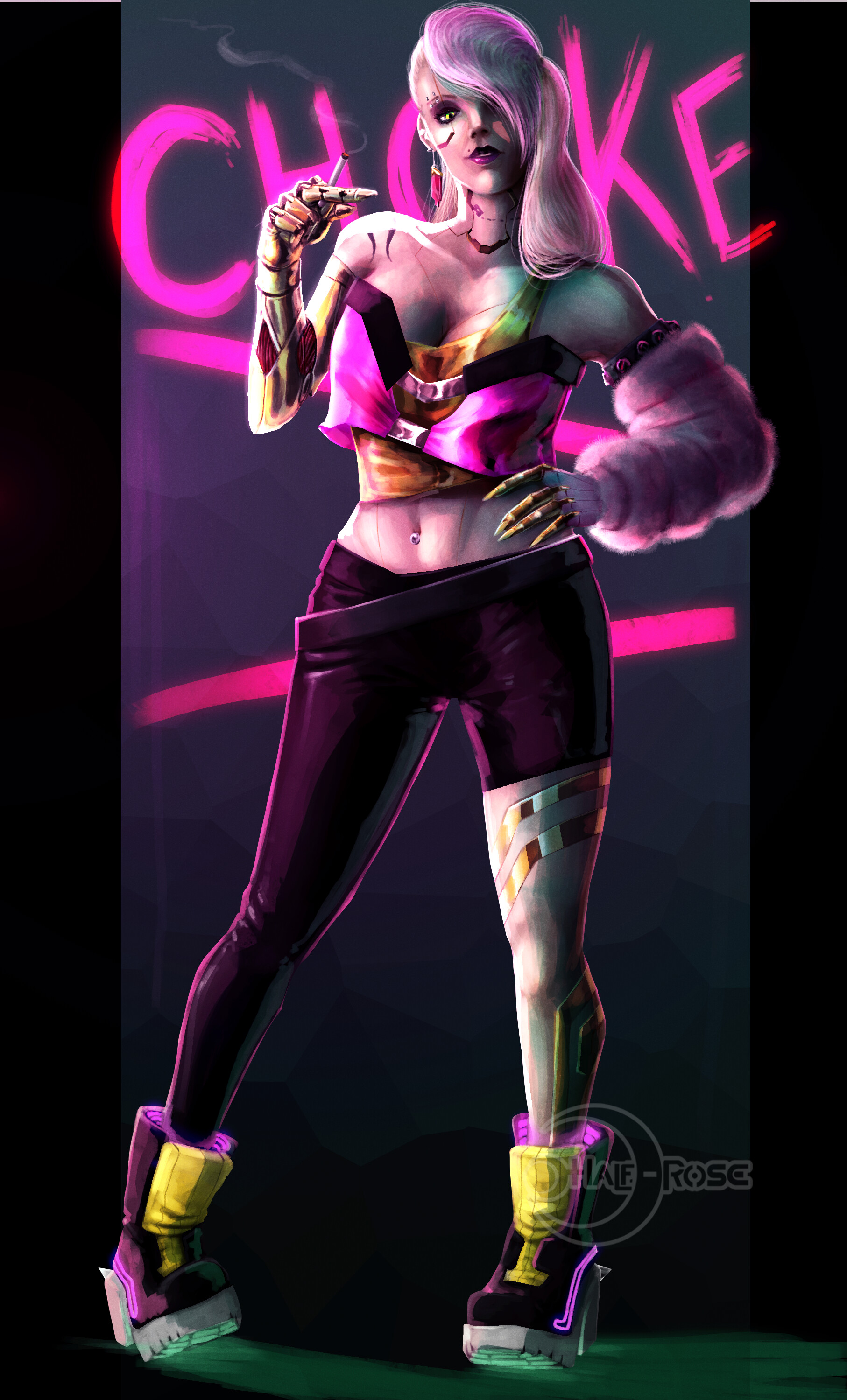 ArtStation - Choke - Cyberpunk Kitsch