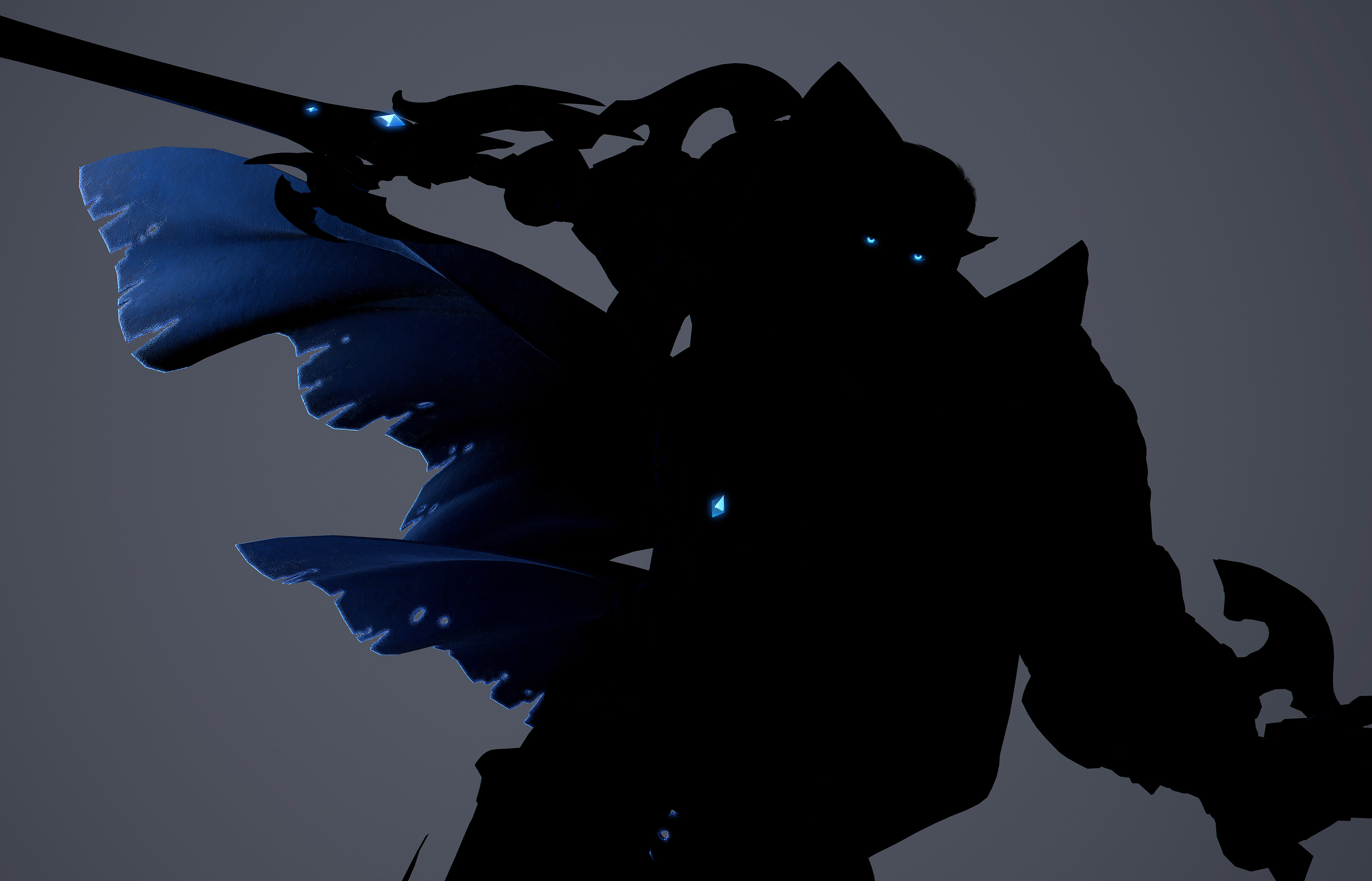 eWhitewolf - Blue_warrior