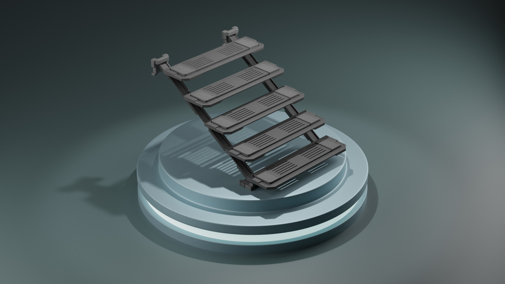 ArtStation - sci fi stairs