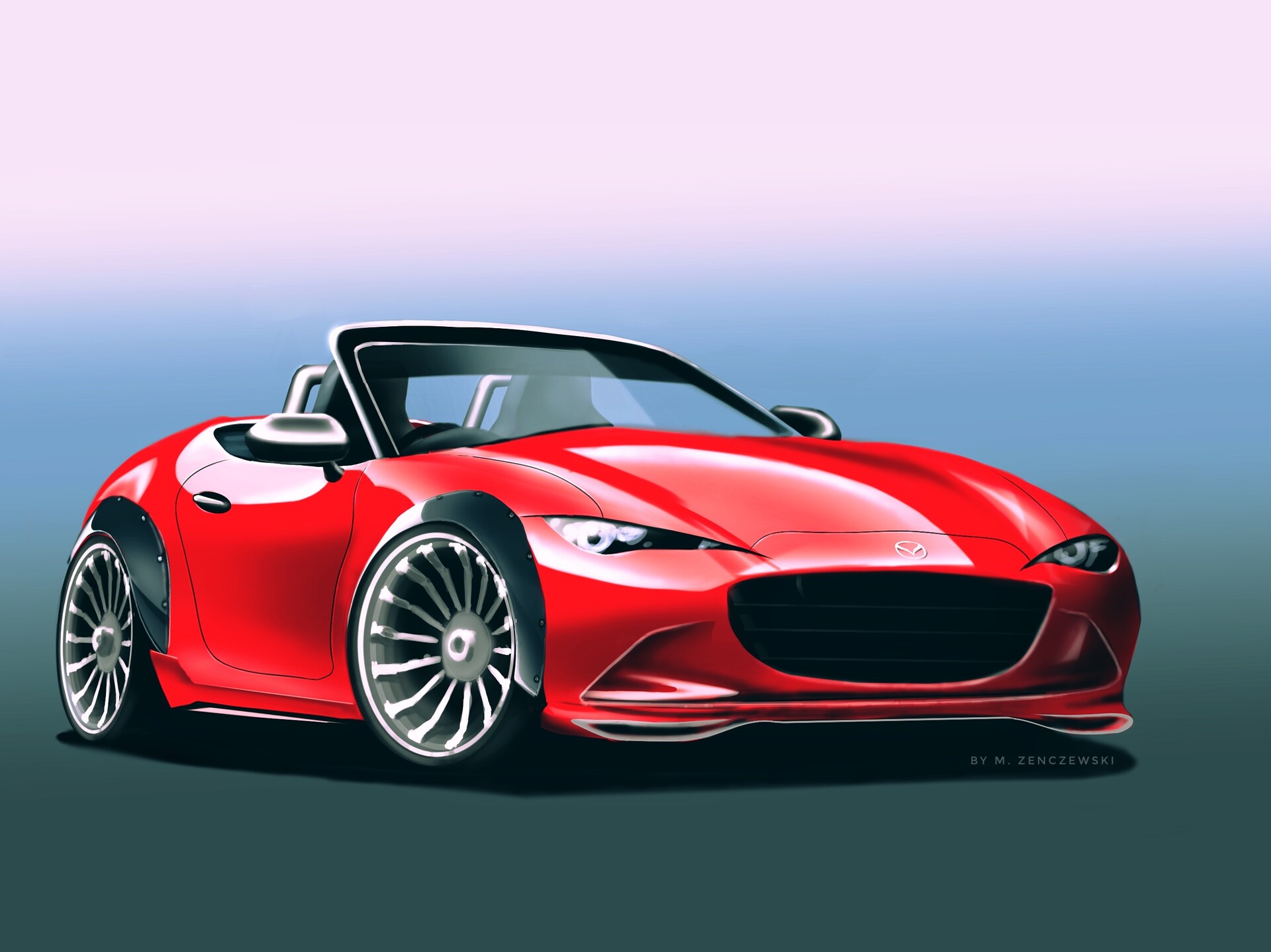 ArtStation - Mazda MX-5 Miata concept