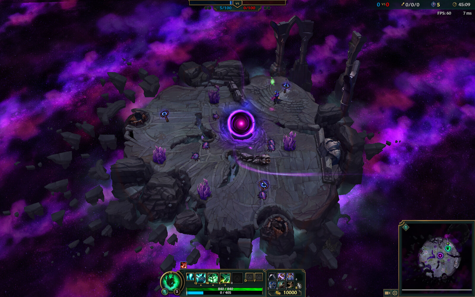 Anessa Silzer - LOL Dark Star: Singularity Map Art