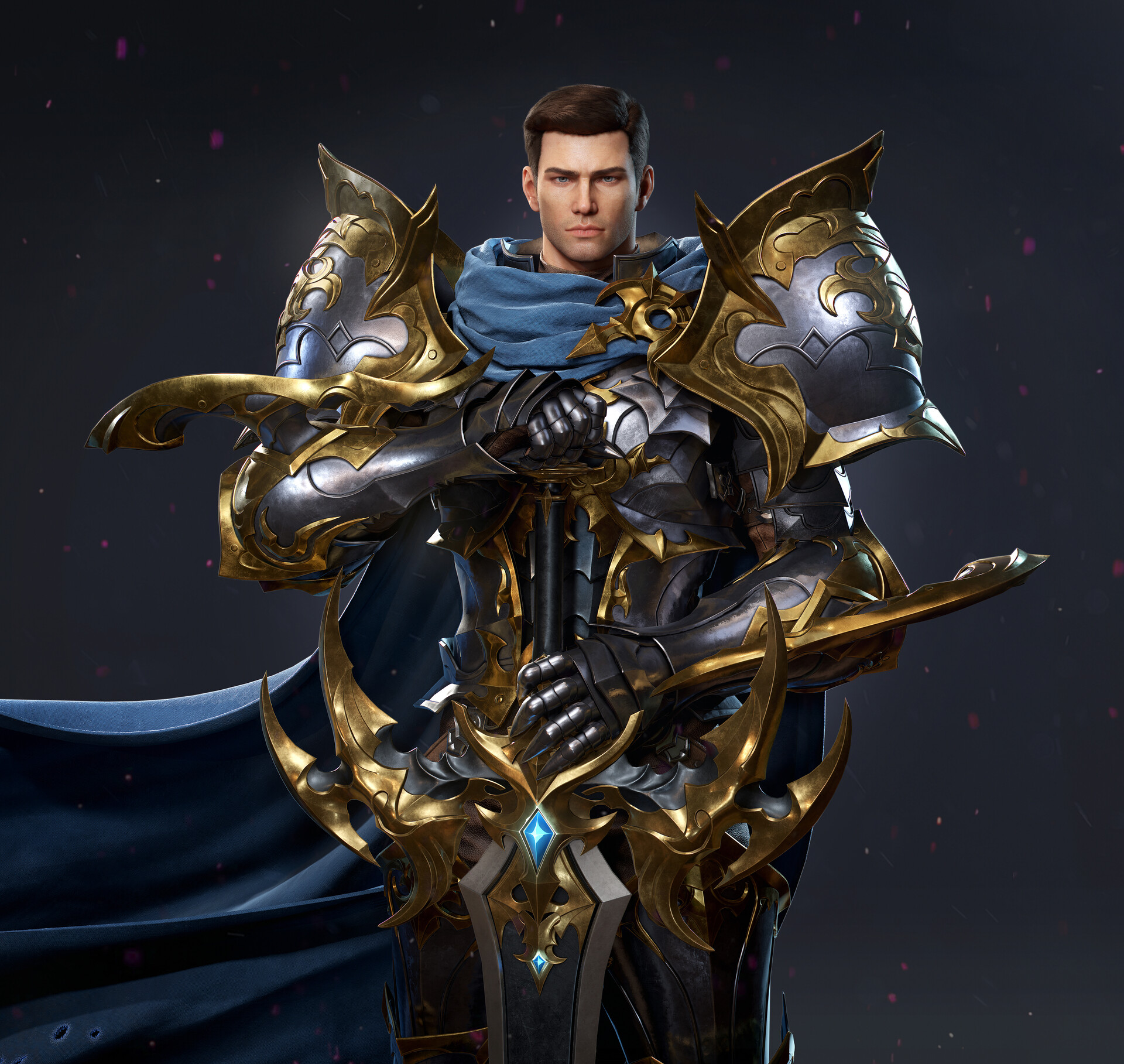 eWhitewolf - Blue_warrior