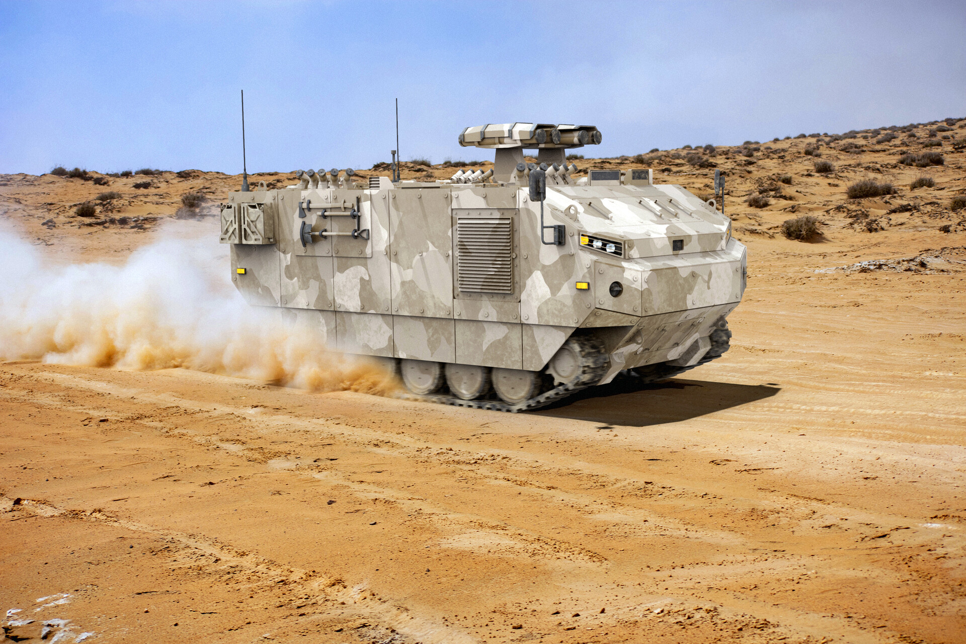 ArtStation - Military Vehicle - Armored Personnel Carrier