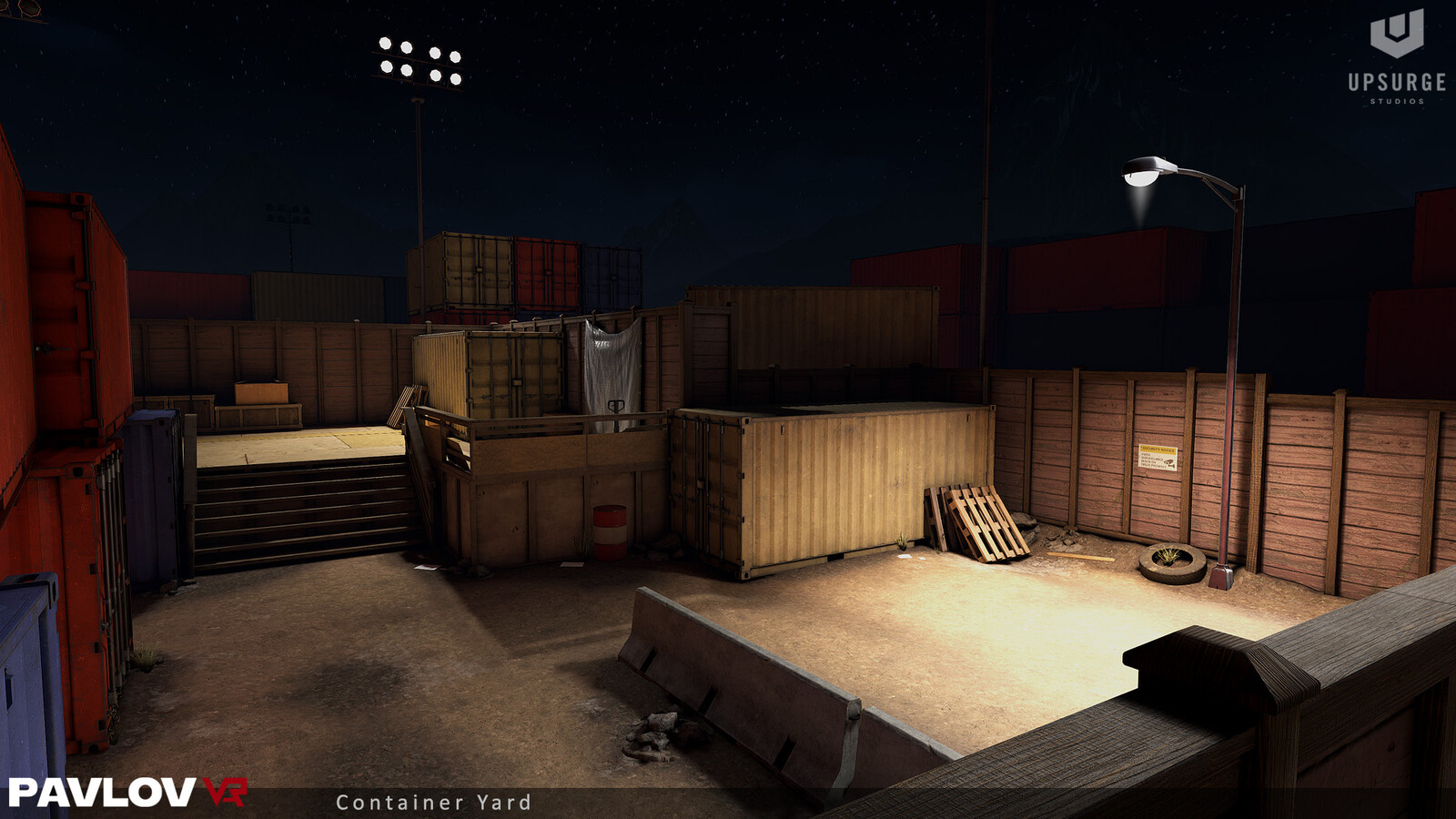 Upsurge Studios - Pavlov VR - Container Yard