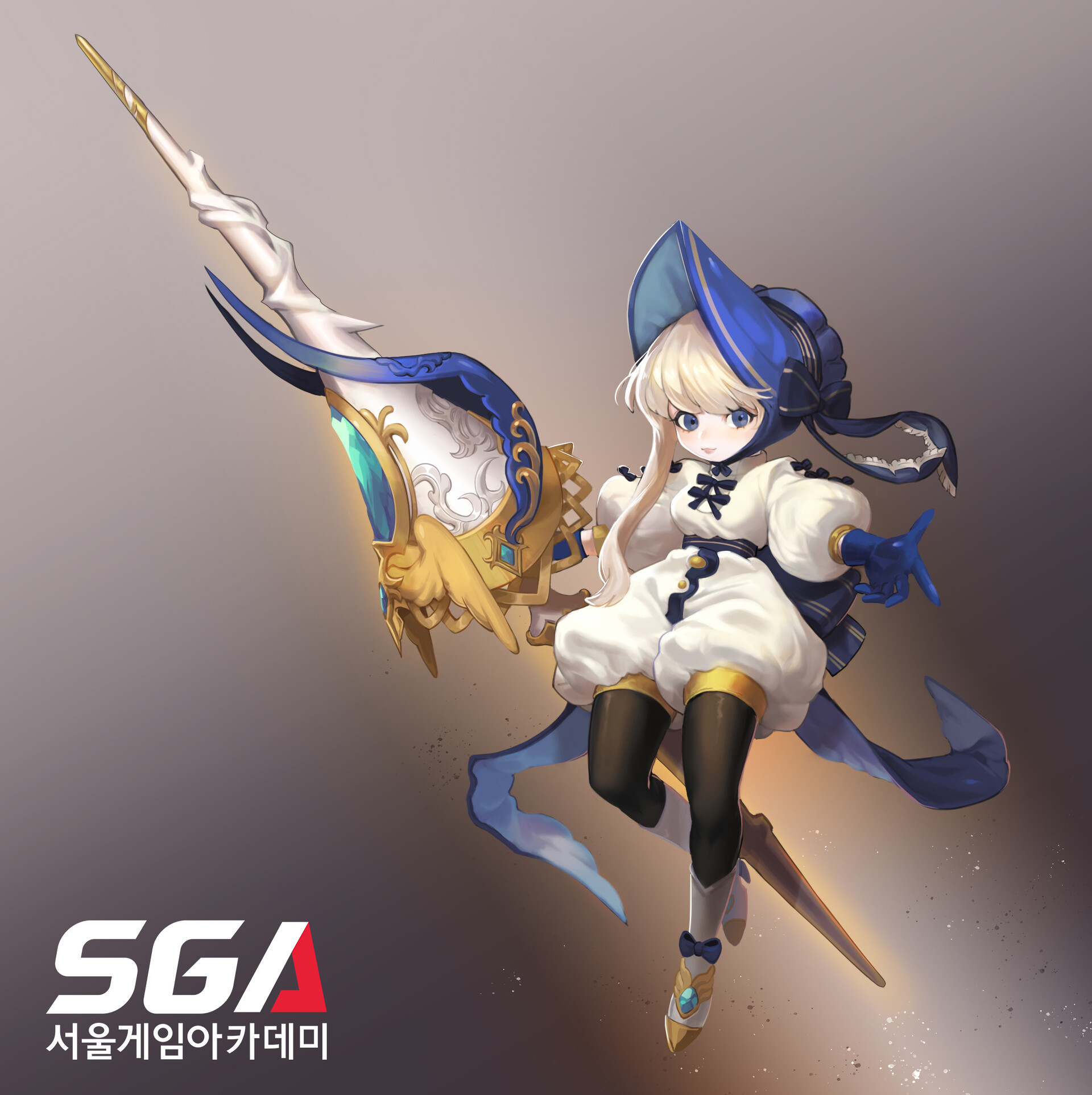 ArtStation - SGA_캐릭터 일러스트 학생작품