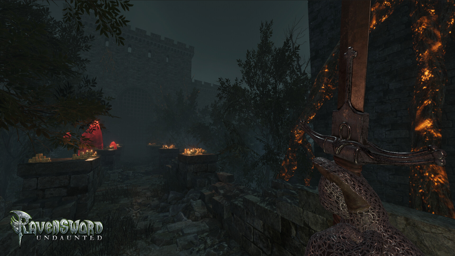 ArtStation - Ravensword Undaunted : Black Garden Perimeter