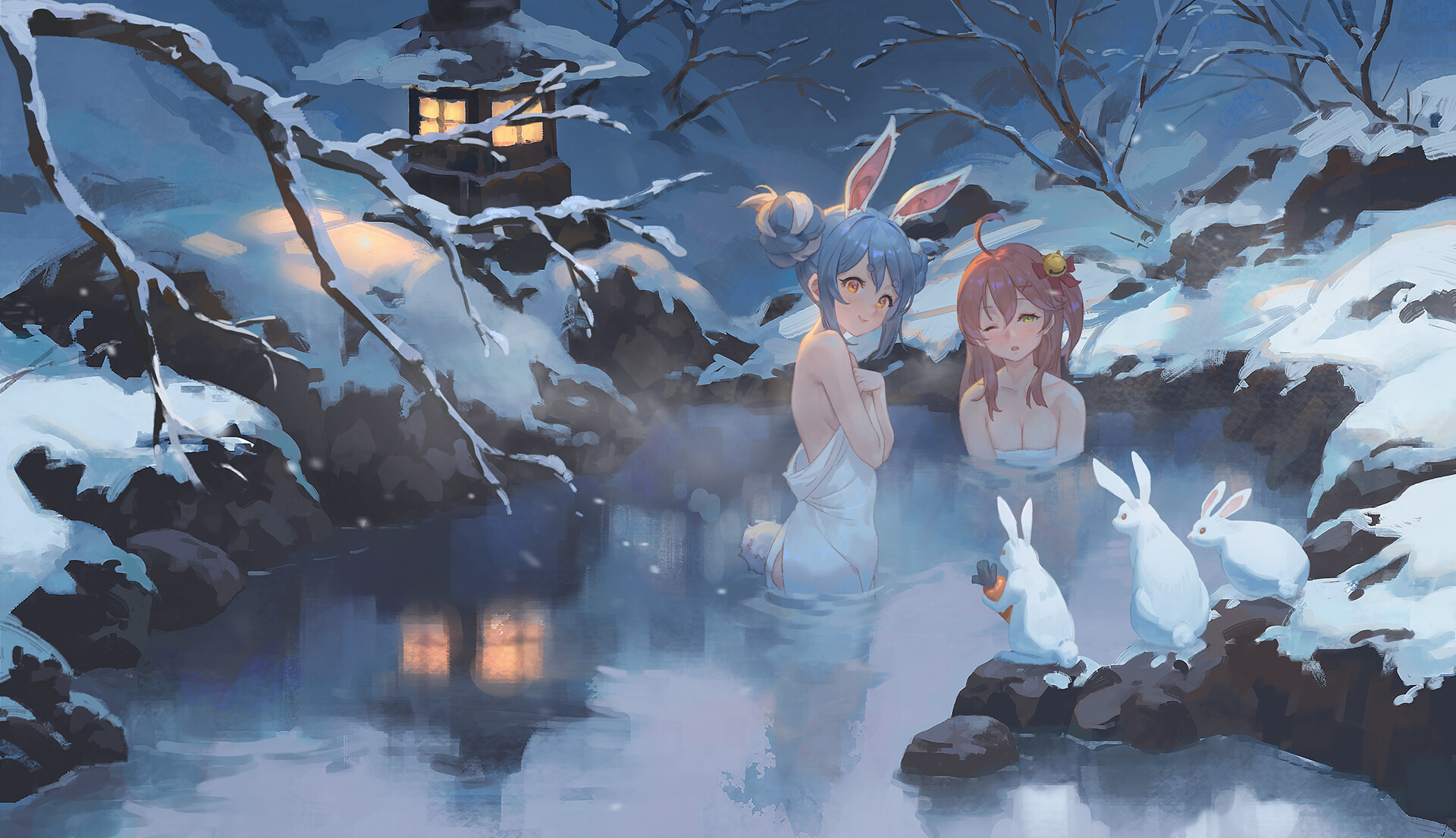 ArtStation - hot spring