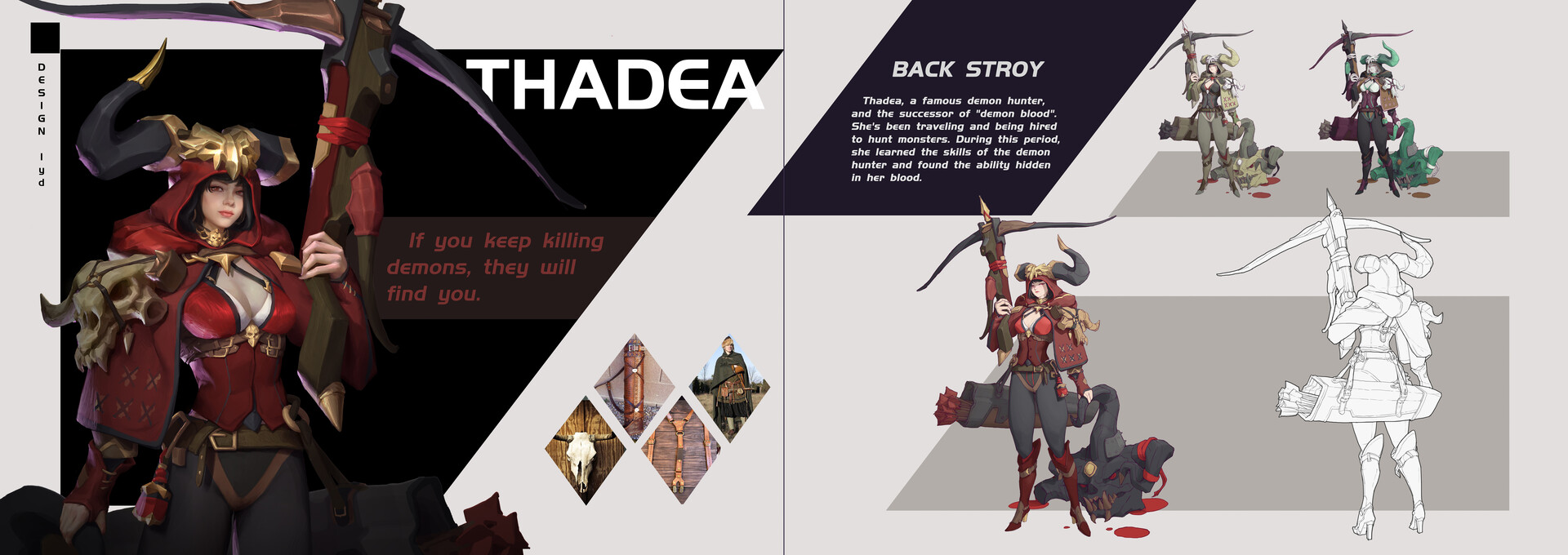 ArtStation - Three Character Design