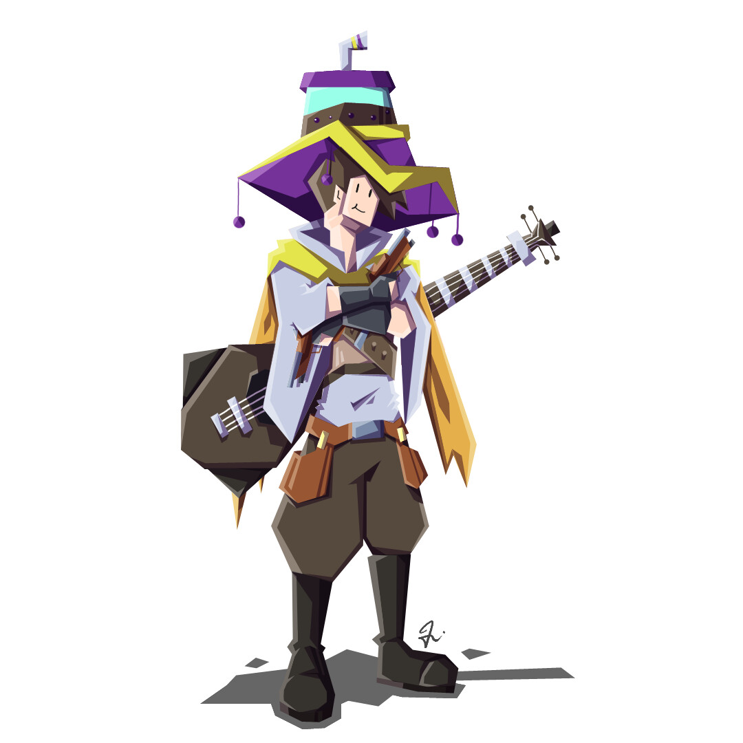 ArtStation - Bard the Boba Tea Gunner