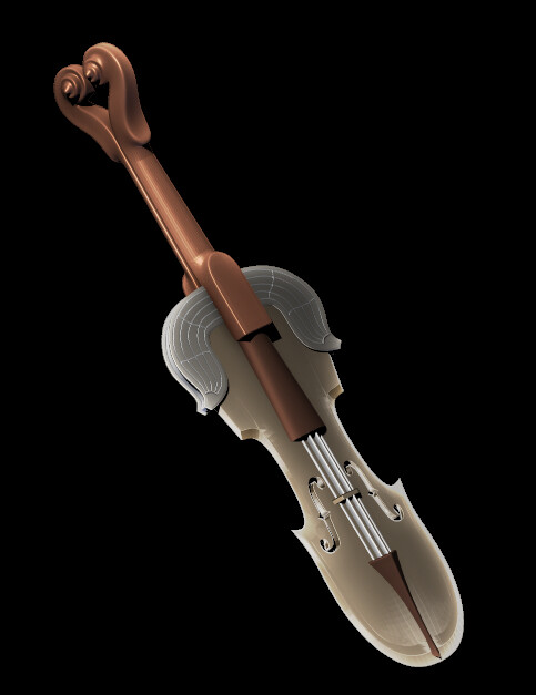 ArtStation - Violin Sword